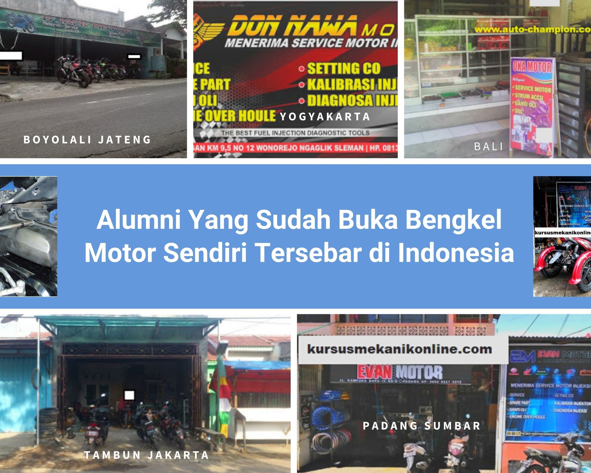 Kursus Mekanik Motor Terapan - Kursus Mekanik Motor Online